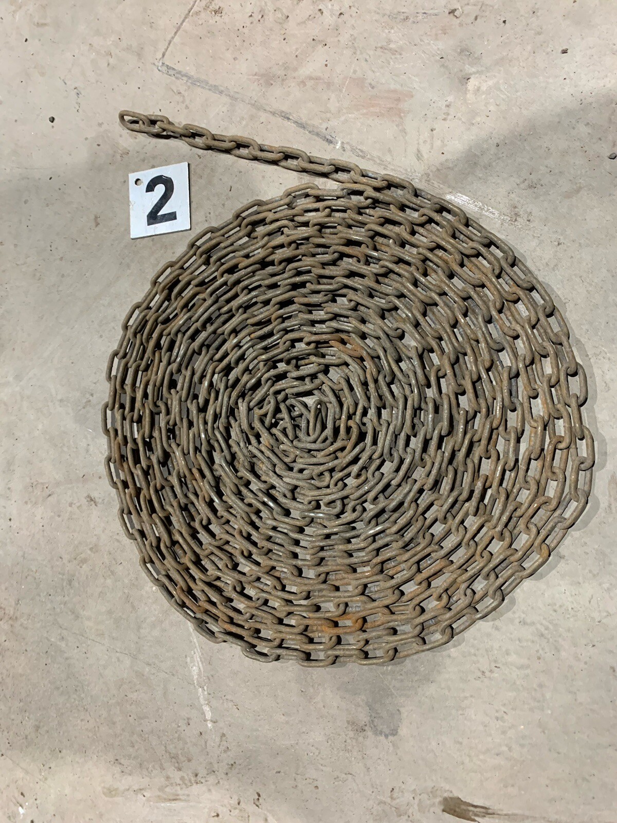 old used rusty chains anchor bouy shackle mooring chain shackle Loop | eBay