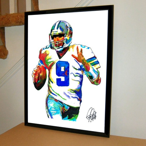 Tony Romo Dallas Cowboys Football Poster Print Wall Art 18x24 | eBay