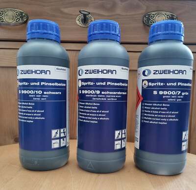 1 Liter Spritz- und Pinselbeize S 9900/Farbton von Zweihorn- 1L, Beize ...