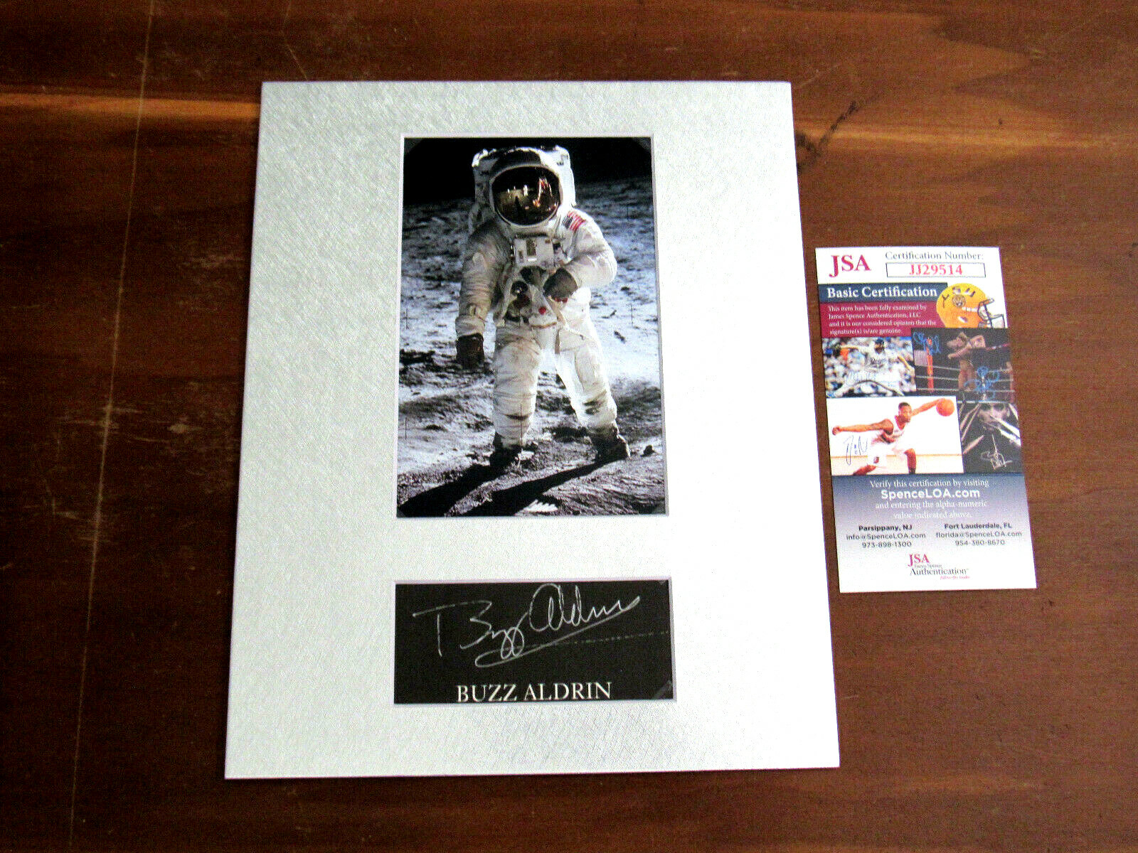 Buzz Aldrin Autographed Memorabilia | Signed Photo, Jersey ...