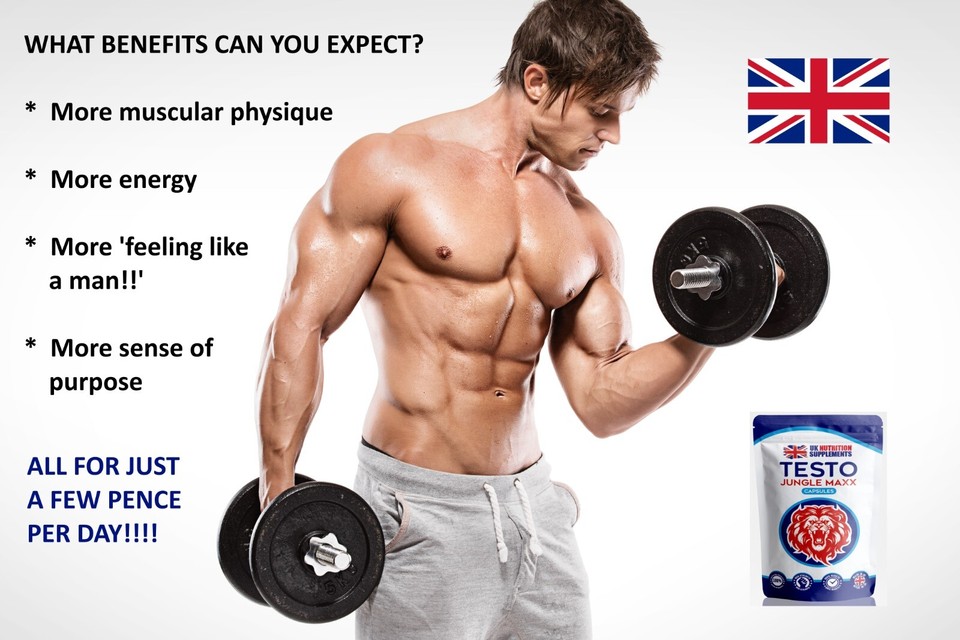 STRONGEST Legal Testosterone Booster Muscle Gainer PROVEN ANABOLIC ...