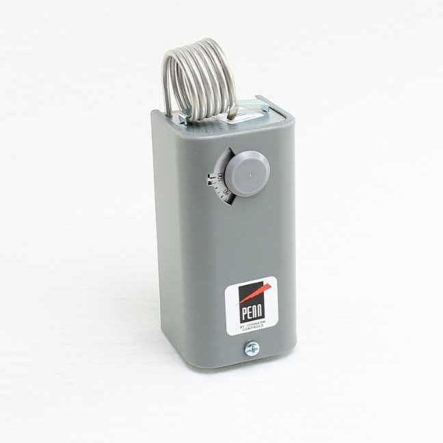 Johnson Controls A19BBC-2 Temperature Controller 24-277V Coiled Bulb ...