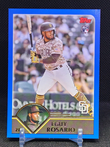 2023 Topps Archives Baseball Rookie Card Eguy Rosario #209 San Diego ...