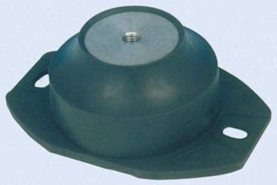 1 x Paulstra Cylindrical M6 Anti Vibration Mount 533705,34mm dia. +70C ...