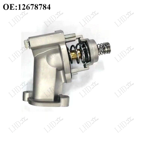 For GM Engine Coolant Thermostat and Housing Assembly 12678784 1Pc, | eBay