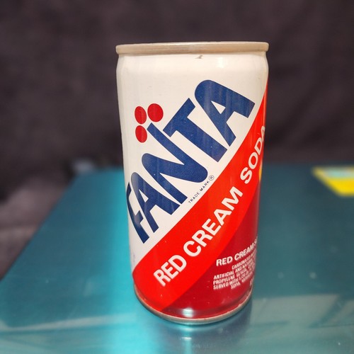Fanta Red Cream Soda 12 oz Can Twinsburg, OH Vintage Coca Cola Product ...