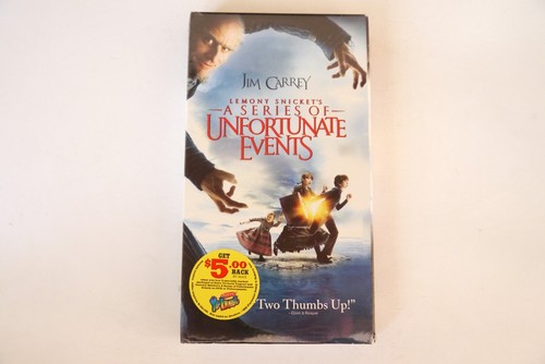 Lemony Snickett's a Series of Unfortunate events (VHS, 2004) for sale ...