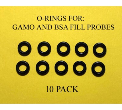 10 Pack O-Ring Seals for Gamo & BSA Filling/Fill Probe Adapter | eBay