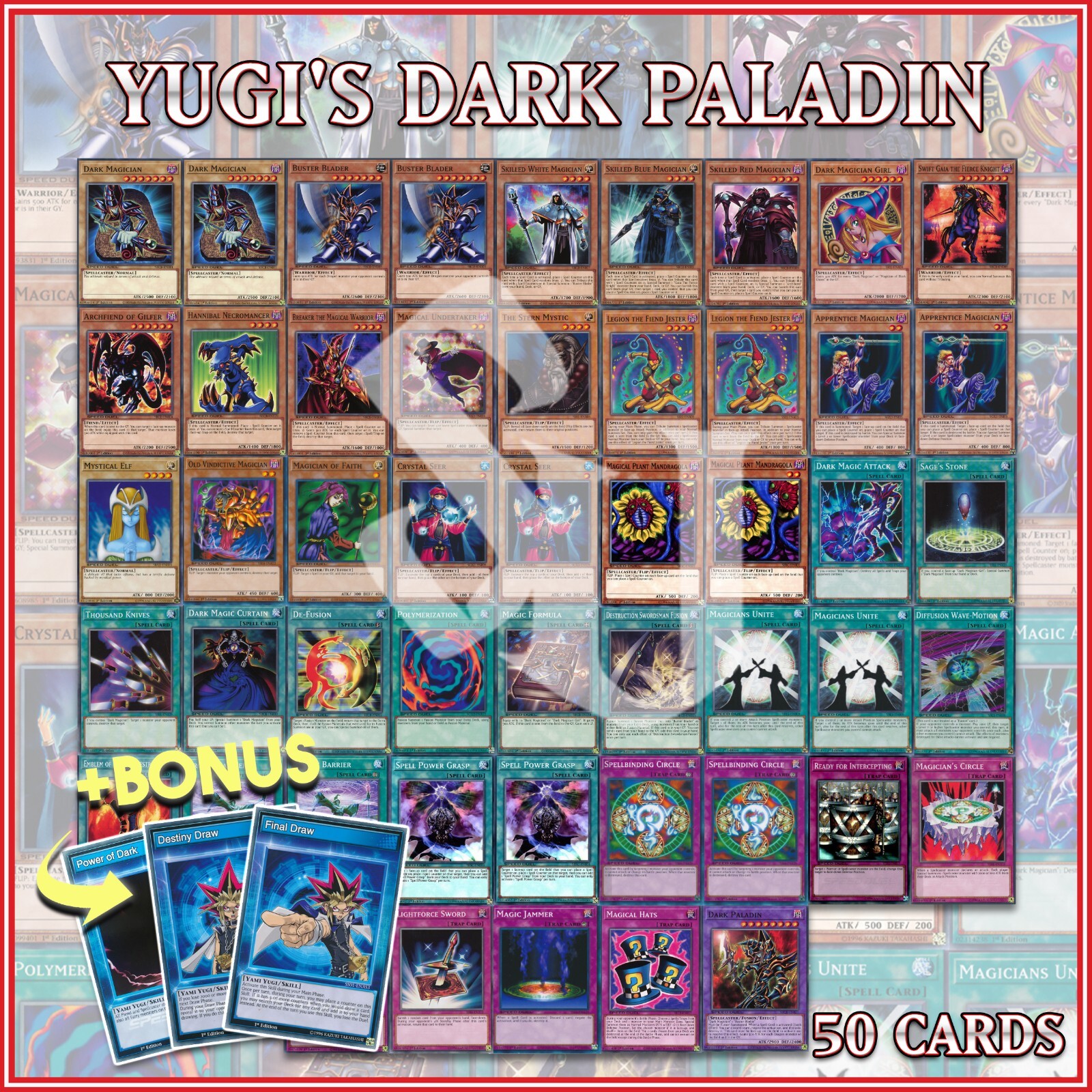 Yugioh Dark Paladin Deck