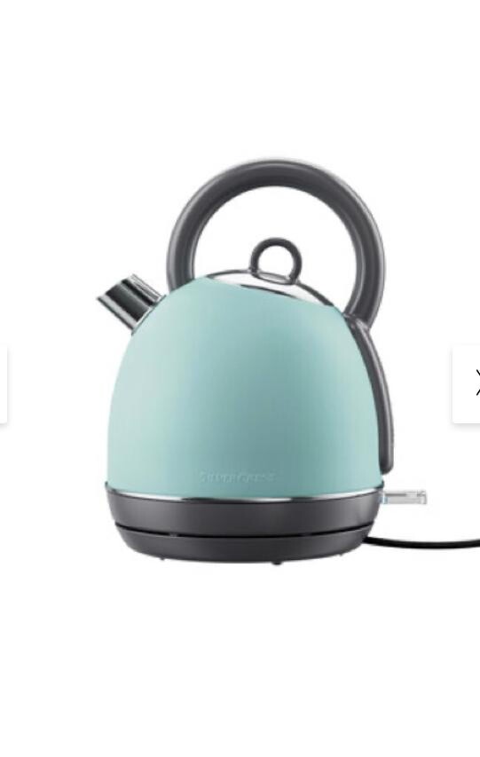 Silvercrest Vintage/Retro Kettle Matt Blue 1.8Litre Silvercrest Retro ...