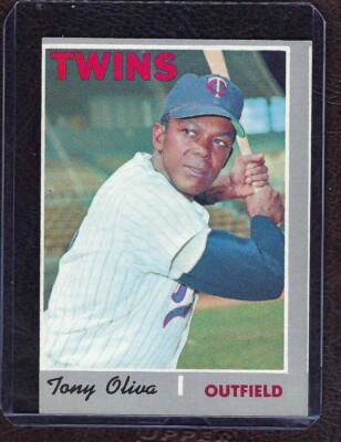 1970 Topps Baseball Card #510 Tony Oliva, Minnesota Twins, VG-EX! | eBay