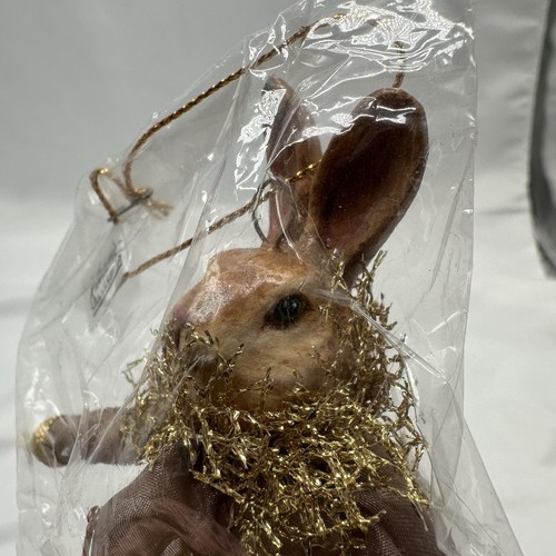 Wayne Kleski Rabbit Christmas Ornament Musical Katherine's Collection ...