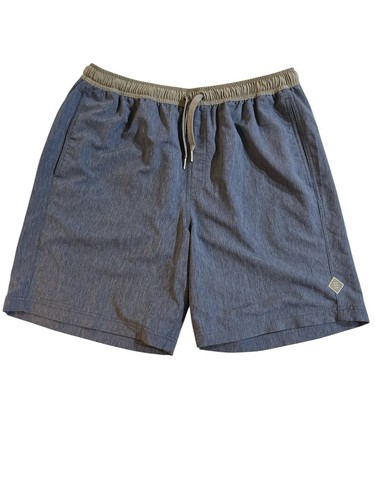 Free Fly Training Shorts Blue Men’s Size XL Drawstring Stretch ...