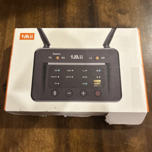 1Mii B03Pro Bluetooth 5.3 Transmitter & Receiver Long Range Home ...