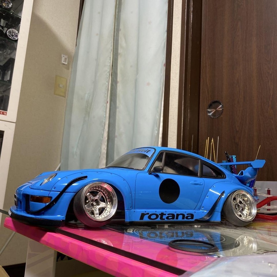 RWB Porsche Drift RC Body Only 1/10 Scale Almost Unused Custom Japan ...