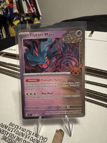 Flutter Mane (Cosmos Holo) 078/162 Trick or Trade Booster Bundle 2024 ...