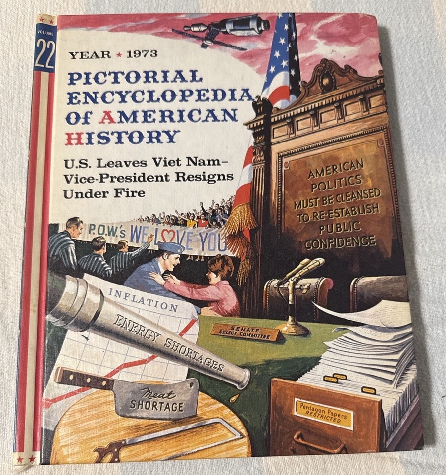 Vintage Pictorial Encyclopedia American History Set Vol 1–15 & 22–24 ...