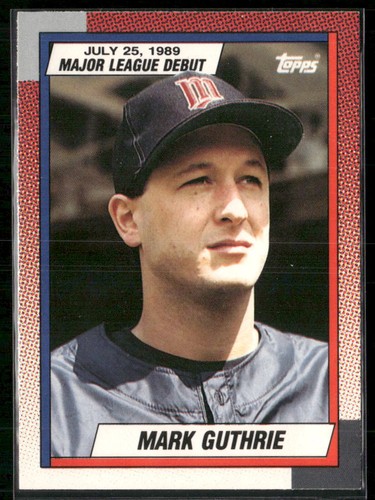 1990 Topps Major League Debut 1989 #49 Mark Guthrie | eBay