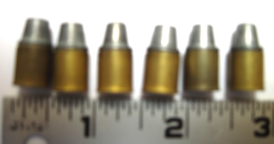 6 Replacement two-piece toy bullets for Nichols 38, 32, 22, and 41-40 ...