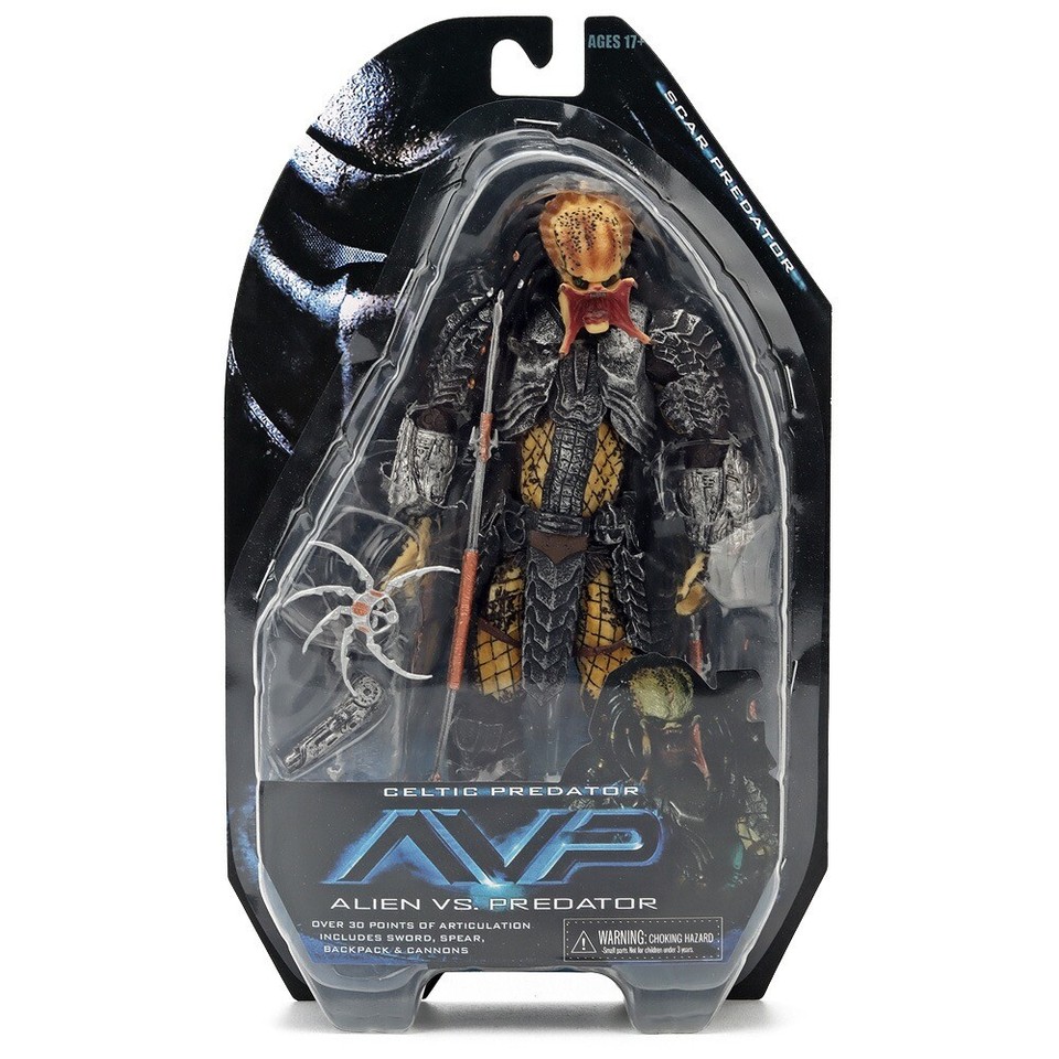 NECA Celtic Predator Avp Alien Vs Predator Series 14 Action Figure ...