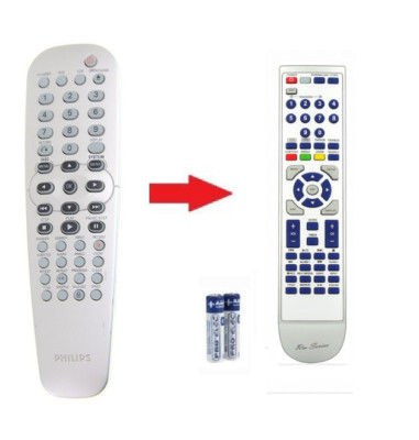 Replacement Dedicated Remote Control For Philips DVD755VR DVP721VR DVD ...