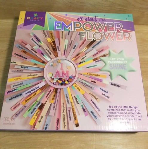 Craft-tastic All About Me Empower Flower DIY Arts & Crafts Kit - New | eBay