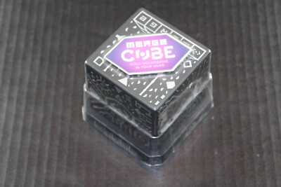 Merge Cube 3” AR VR Augmented Reality Interactive Hologram Foam Cube No ...