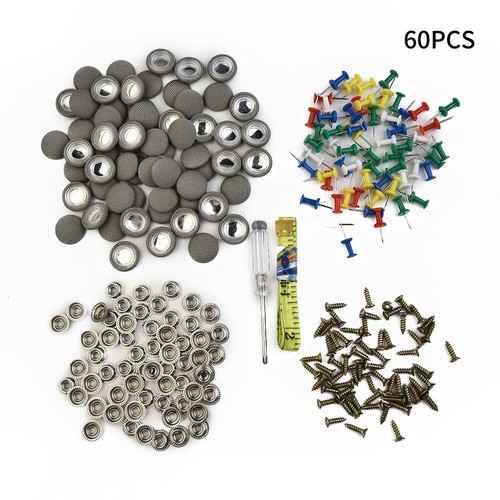 60 Pcs Car Roof Liner Repair Rivets Sagging Headliner Fix Repair Pins ...