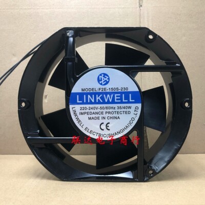 LINKWELL F2E-150S-230 AC220-240V 35/40W 17CM cabinet cooling fan | eBay