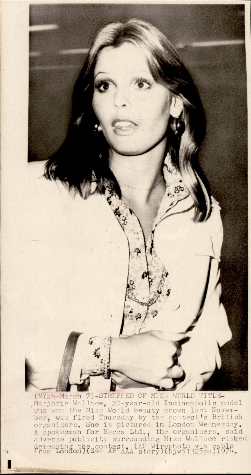 Marjorie Wallace Miss World Where Is She Now