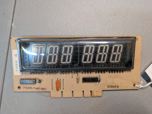 Gottlieb 6 digit pinball display | eBay