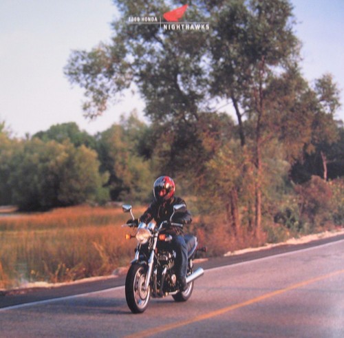 2000 Honda Nighthawk 750 250 Motorcycle Brochure Xlnt | eBay