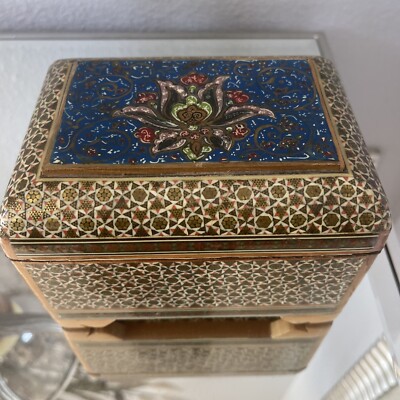 Handcrafted Wooden Antique Engraved Beautiful Indian Jewelry Box ...
