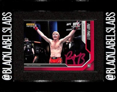 2021 Panini Instant #34 Paddy Pimblett 1st Rookie on Card Auto /9708 ...