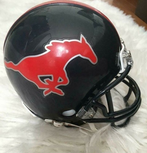 SMU MUSTANGS NCAA Riddell Authentic MINI Football Helmet New Cond. | eBay