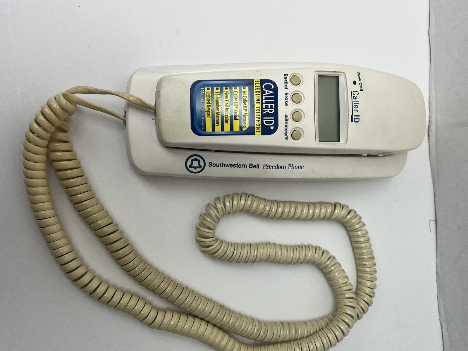 📞SOUTHWESTERN BELL FREEDOM DESK/WALL PHONE CALLER ID CALL WAITING 1 Day ...