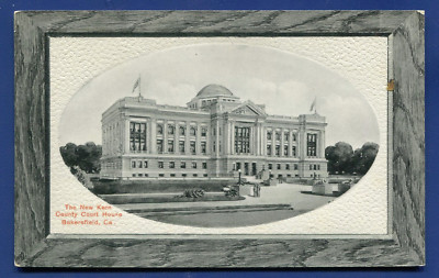 Bakersfield California ca new Kern County Court House old postcard | eBay