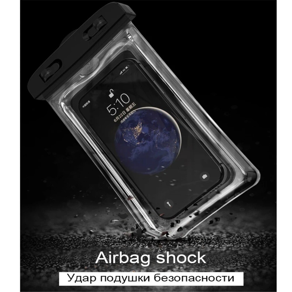 Fluorescent Water Resistant Cover Waterproof Phone Case New Swim Bag ...