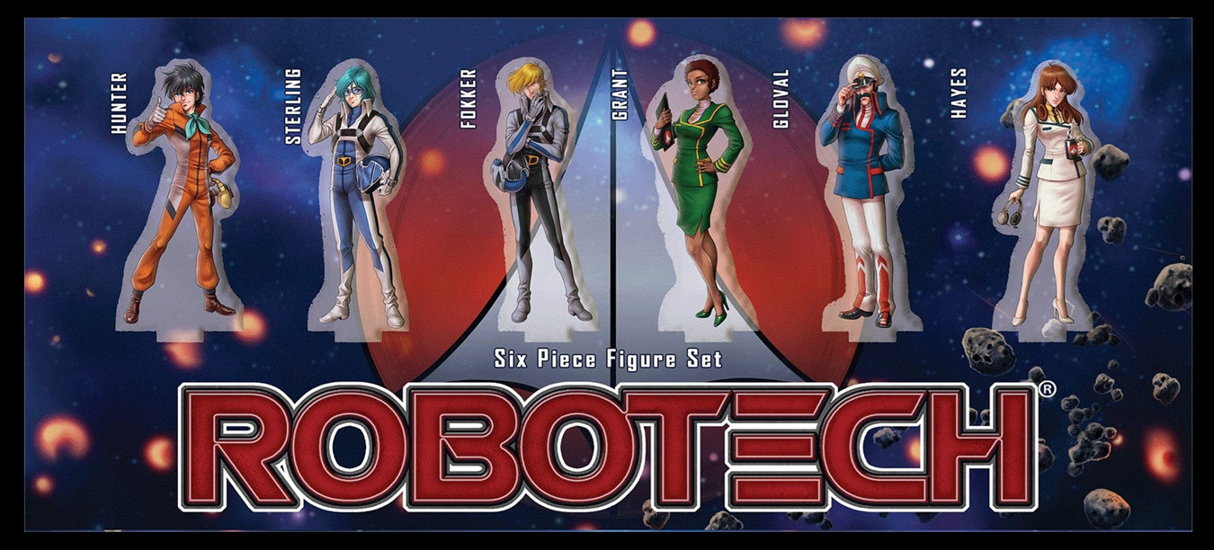 Robotech: Attack on the SDF-1 Standees