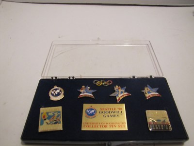 1990 SEATTLE GOODWILL GAMES 7 PC PIN SET | eBay