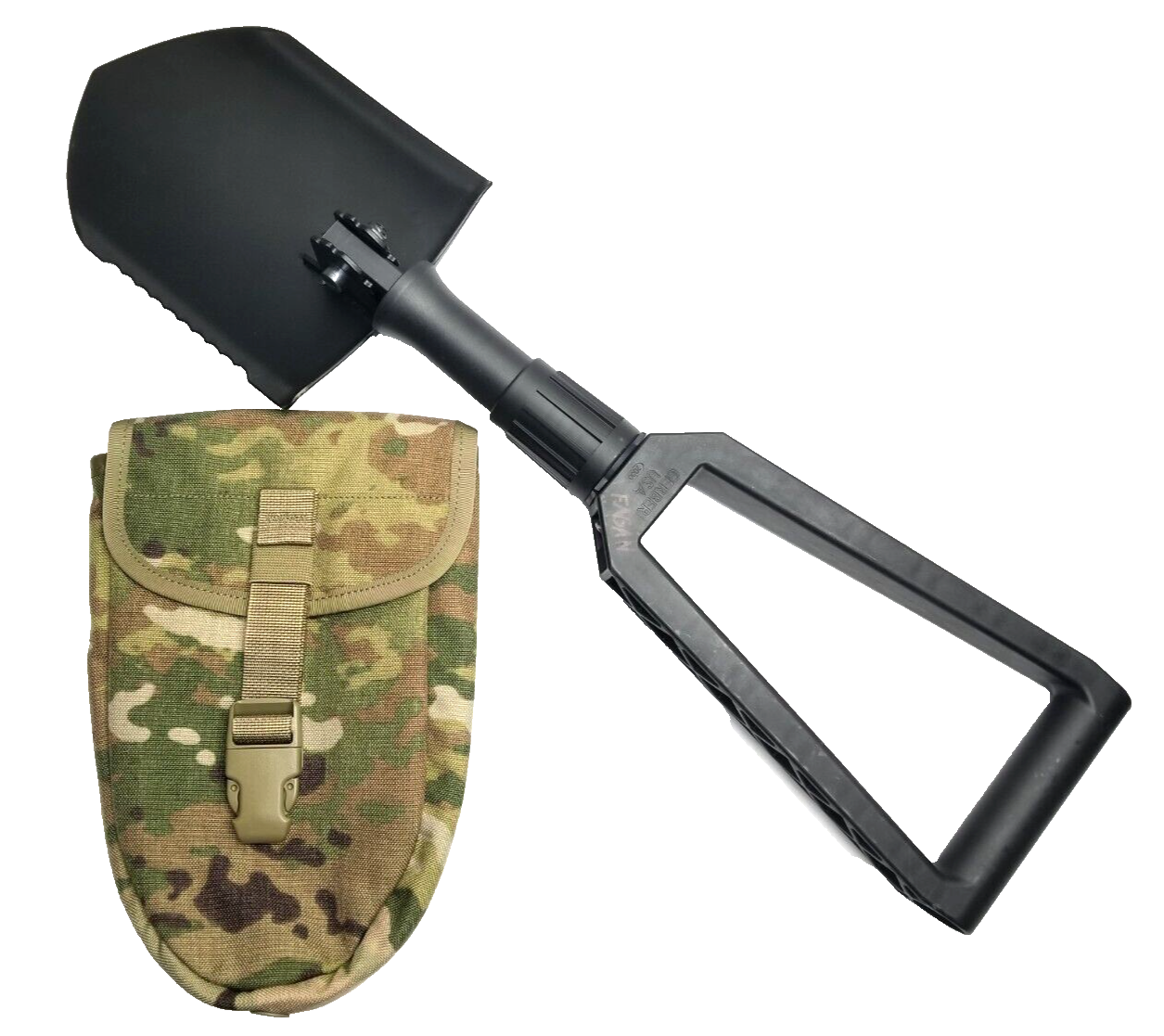 US Military USMC GERBER 2000 Entrenching E TOOL Trifold Shovel w OCP ...
