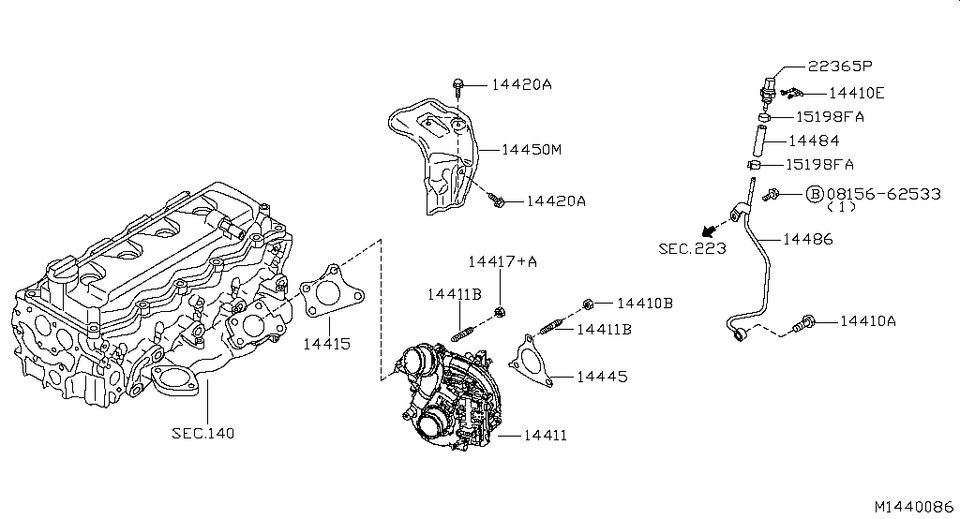 NISSAN INFINITI SENSOR BOOST PRESSURE ASSY 223655X00A OEM 22365-5X00A ...