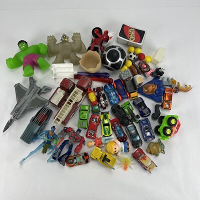Lot of Vintage Toys Ertl Hot Wheels Matchbox Nerf Uno Wowwee Tootsie ...
