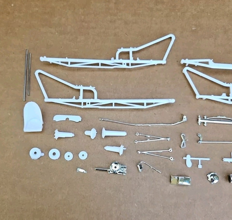 AMT 1/25 DOUBLE DRAGSTER, RAIL CHASSIS AND RELATED PARTS | eBay