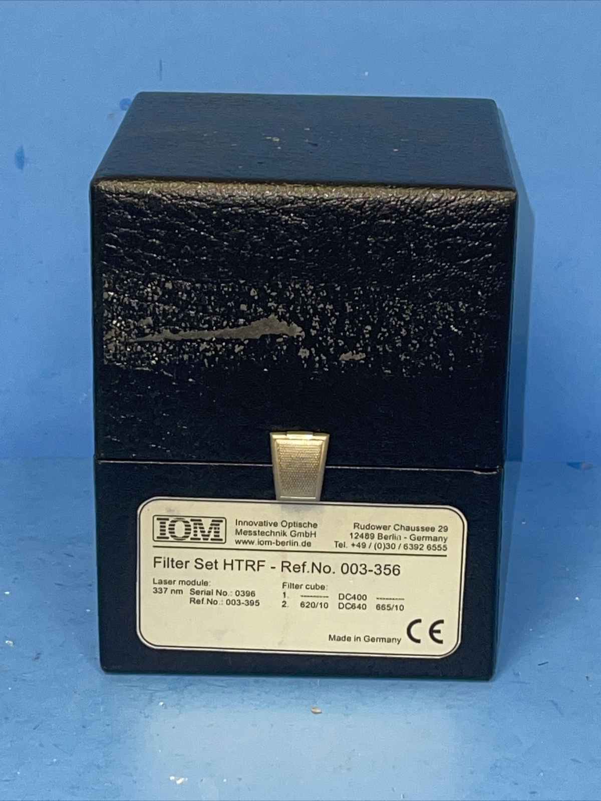 IOM FILTER SET HTRF 003-356 / 003-395 FILTER CUBE DC400 620/10 DC640 ...