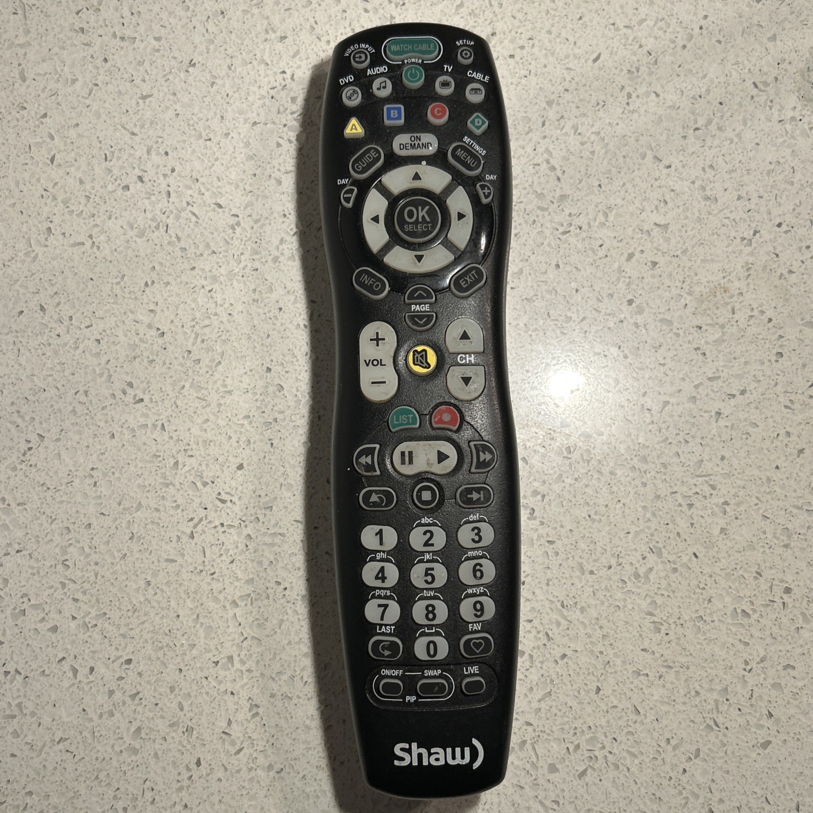Shaw Cable URC 2025B2-B1 Remote Control Original OEM TESTED Works Mint ...