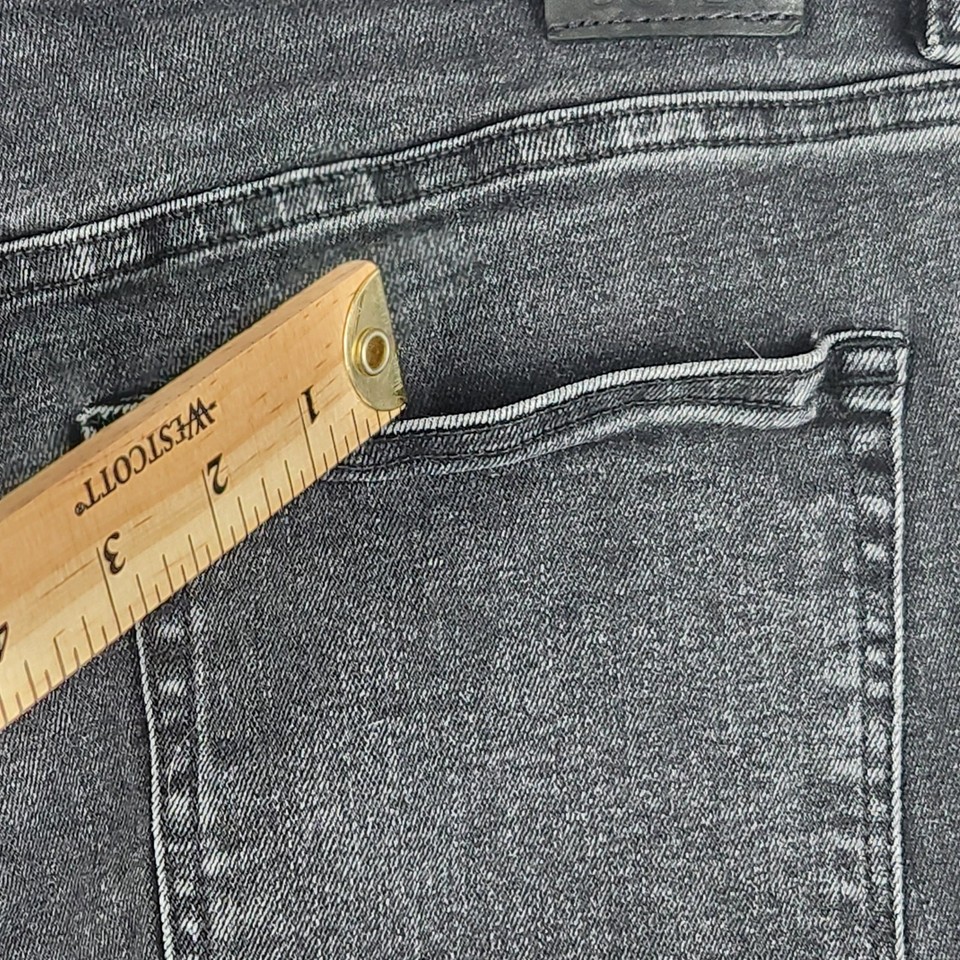 DU/ER Jeans WFMR2304 Mens 32x29 Black Distressed Casual Denim Stretch ...
