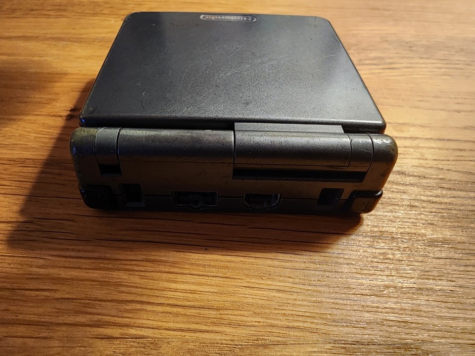 Nintendo Game Boy Advance SP AGS-101 Black, Brighter Screen Tested! | eBay