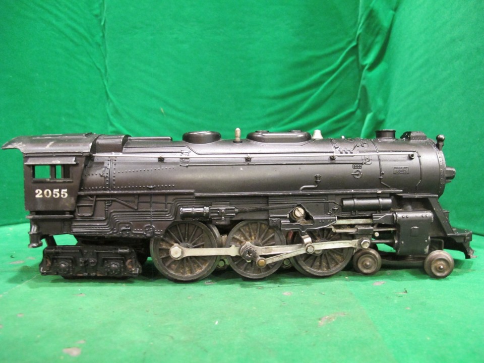 Lionel 2055 Steam Engine 4-6-4 ~TESTED RUNS LIGHTS AND SMOKES | eBay