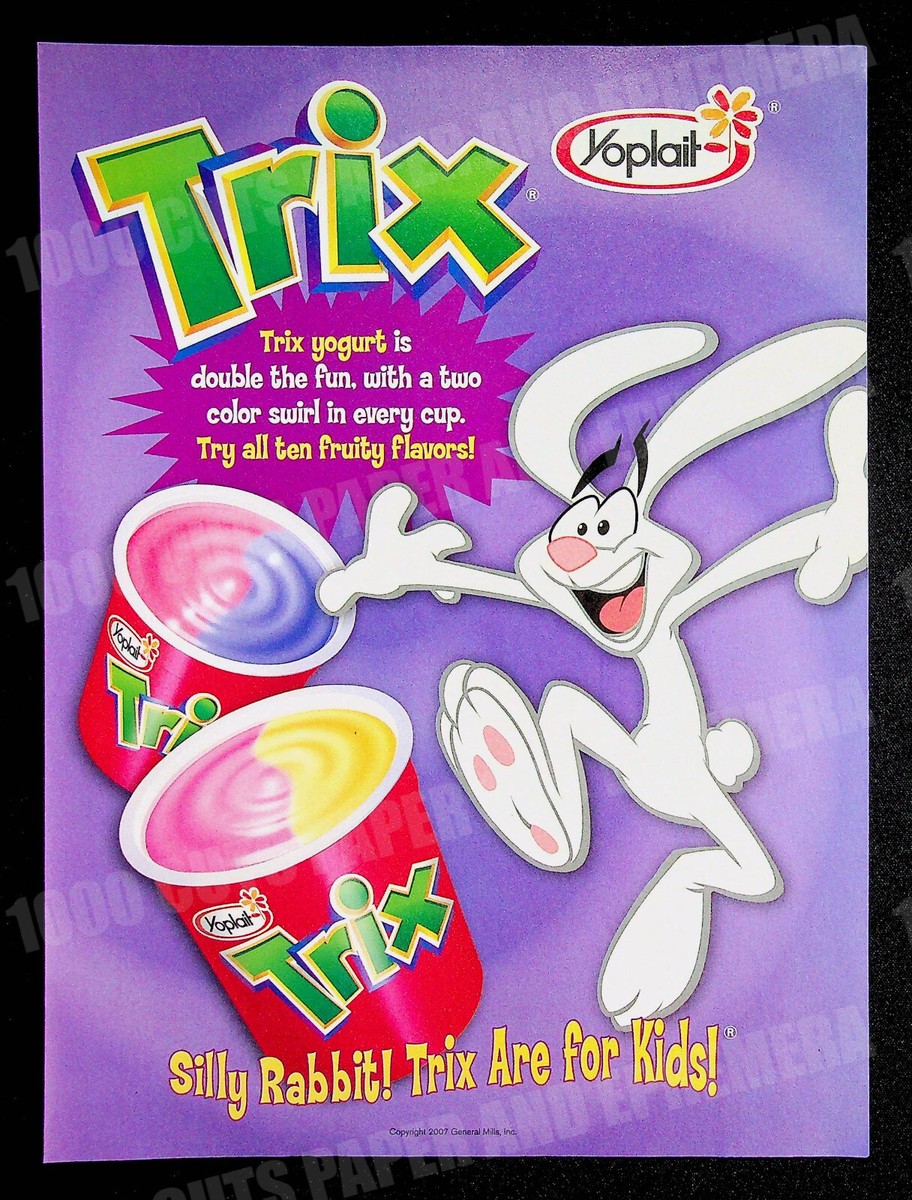 Trix Yogurt Logo Yoplait Kids Trix Low Fat Strawberry & Berry Yogurt
